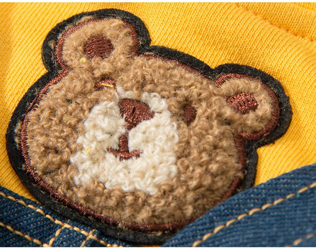 Dog Costume Clothes, Cute Denim Overalls for Small & Medium Pets, Boy ...